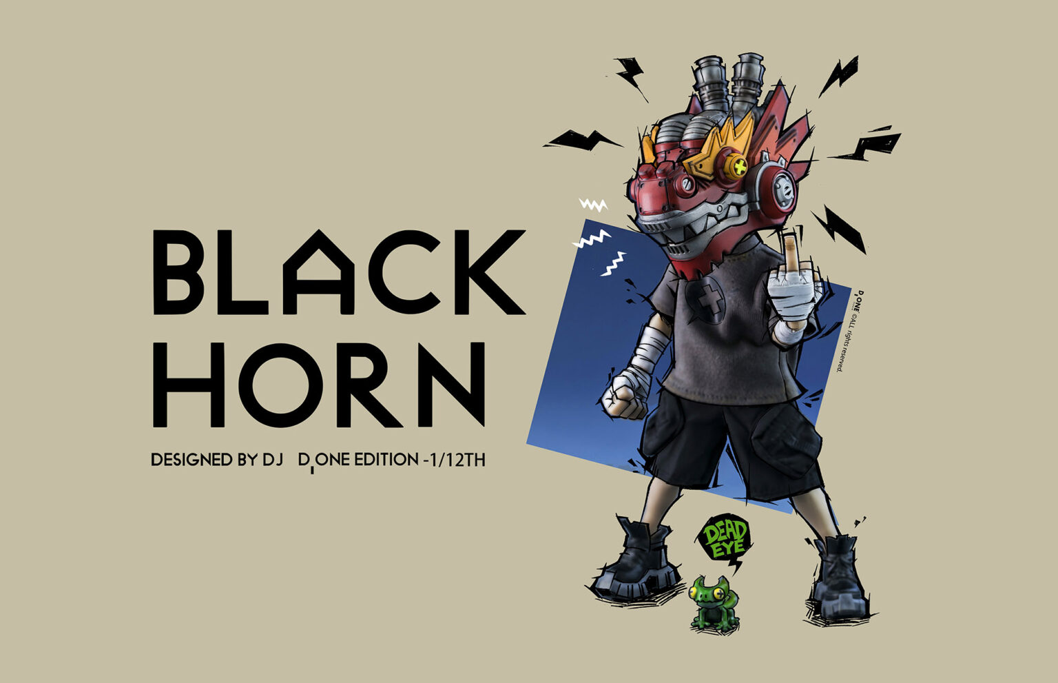 Black Horn 1/12 – D_OneStudio